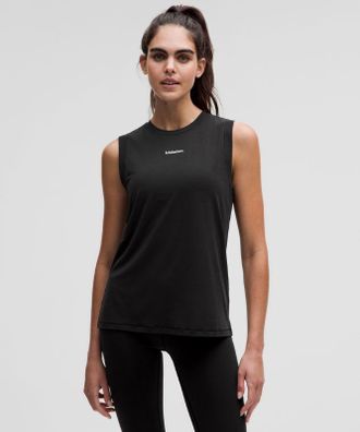 lululemon Débardeur long dentraînement en jersey Wordmark pour Femmes - Taille 12