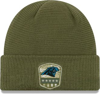 New Era Salute to Service Wintermütze - Carolina Panthers