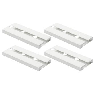 Generic Weinglastregal - 4 Pack Reverse Weinglas Regale | Selbstklebende Wein Cup Holder | H&auml;ngender Goblet Anh&auml;nger Inverted Cup Organizer F&uuml;r K&uuml;chenschrank 