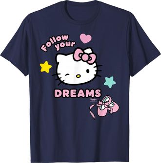 Hello Kitty Passion Success Dreams S&uuml;&szlig;e Klassische Freundschaft T-Shirt