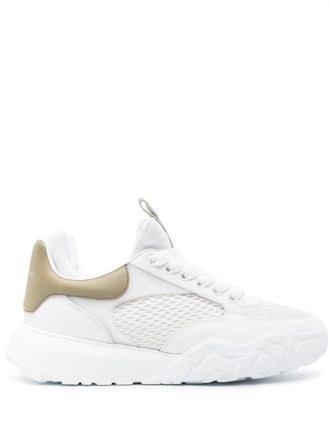 Alexander McQueen Sneakers mit dicker Sohle - Wei&szlig;