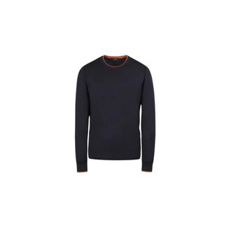 Moorer Homme, Pulls, Bleu, Taille: 2XL Arzaga-Cse Pull Ras du Cou