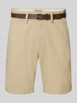 Jack & Jones Straight Fit Shorts mit abnehmbarem G&uuml;rtel Modell Adam