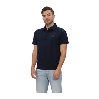 Butcher of Blue Clifden Co Polo SS - - Tops - Herren - Blau - M