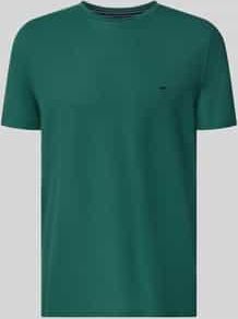Fynch-Hatton Regular Fit T-Shirt mit Logo-Stitching