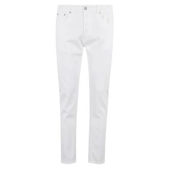 Dondup Cotton Drill Hose - - Jeans - Herren - Wei&szlig; - W47