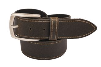 Werner Trachten Unisex - Erwachsene Trachten Gürtel 03902, Gr. 115 cm, Braun (Braun 510)