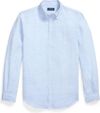 Polo Ralph Lauren Chemise droite ray&eacute;e en lin