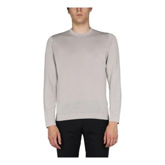 Drumohr Long Sleeve Sweater - - Tops - Herren - Grau - M