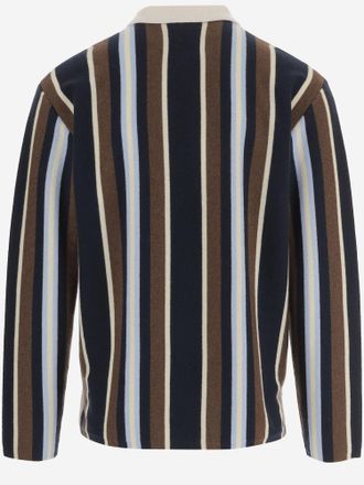 Guest In Residence Mens Polo Shirt Striped Cashmere Multicoloured T-shirts And Polos