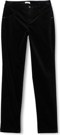 s.Oliver Damen Cord Hose, Slim Fit Black, 34