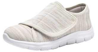 Eagsouni Diabetiker Schuhe Damen Herren Leichte Weit Klettverschu&szlig; Walkingschuhe Atmungsaktive Orthop&auml;dische Verbandschuh Sandalen Senioren Hausschuhe Gesundhe