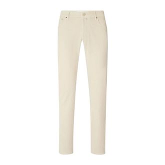 Jacob Cohen Homme, Pantalons, Blanc, Taille: W36 Nick Slim Pantalons