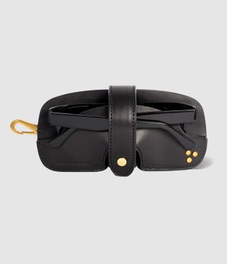 Jerome Dreyfuss Pochette Étui Lunette Noir Brass