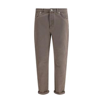 Brunello Cucinelli Herren, Jeans, Braun, 2XLGr&ouml;&szlig;e