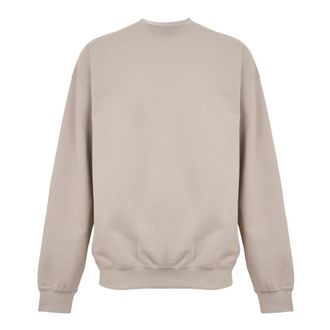 Yohji Yamamoto Brushed Terry Crew Sweat - - Sweatshirts & Hoodies - Herren - Beige - S
