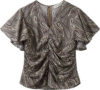 Sofie Schnoor Femme, Blouses et Chemises, Multicolore, Taille: 42 FR Leelasw Printed Blouse