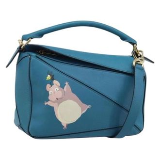 Loewe Sac &agrave; main Pre-owned - Femme - Pre-owned - Bleu - Taille: ONE Size