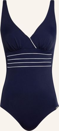 Charmline Charmline Shape-Badeanzug Pure Lines blau