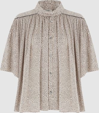 Forte_Forte Chemise Les Petites Pois Noisette