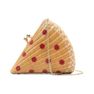Serpui Serpui, Femme, Sacs, Beige, Taille: ONE Size Pizza Honey Clutch