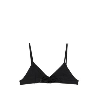 Coperni Femme, Maillots de bain, Noir, Taille: 38 FR Triangle Bikini Top