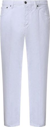 Dondup Homme, Jeans, Blanc, Taille: W32 Jean Carotte Brighton &agrave; Cinq Poches