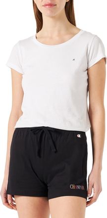 Champion Damen Legacy Graphics Logo Regular Badehose, Nero, XXL