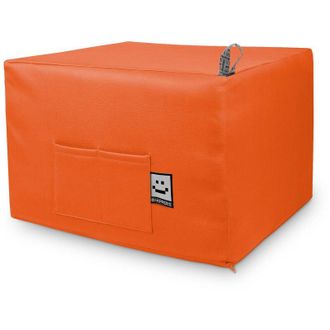 Happers Happers - Pouf Lit Confort Orange Unique Orange