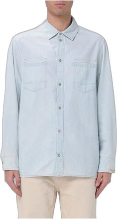 Golden Goose Baumwoll-Denim-Hemd - - Shirts - Herren - Blau - S