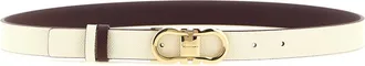 Ferragamo Doppio Gancini Belt - Plum