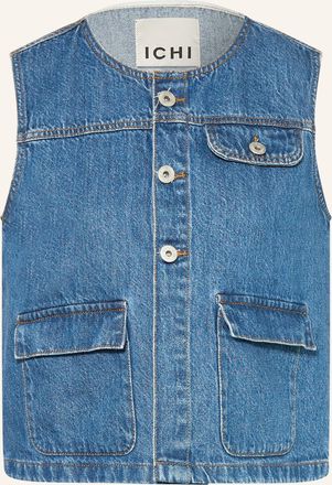 Ichi Jeansweste Ihpamila blau