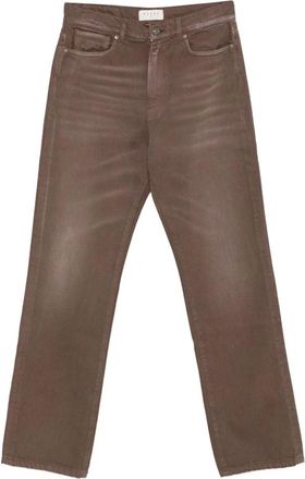 Paura Homme, Jeans, Brun, Taille: W33 Mercurio Faded-Effect Jeans