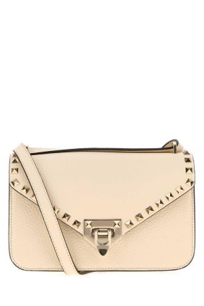 Valentino Garavani Shoulder Crossbody Bag - Beige