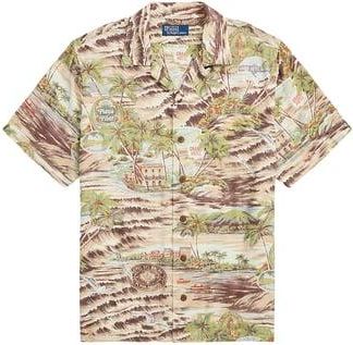 Polo Ralph Lauren Chemise imprim&eacute;e en coton