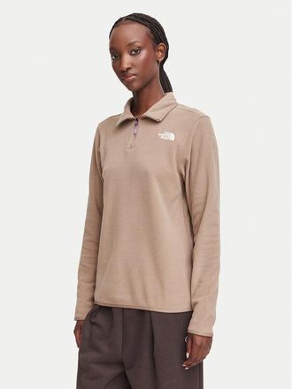 The North Face Fleecejacke Glacier NF0A8D2J Hellbraun Regular Fit