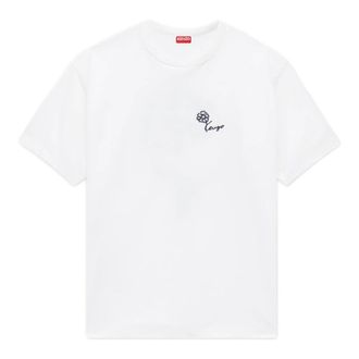 Kenzo Tulpen-T-Shirt - - Tops - Herren - Wei&szlig; - S