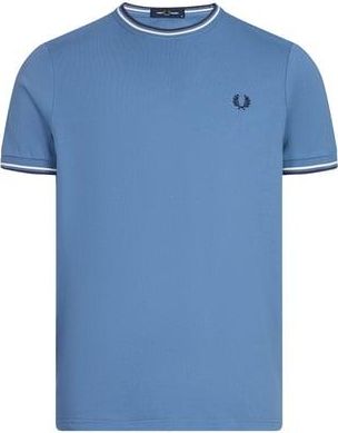 Fred Perry T-shirt uni &agrave; col rond en coton