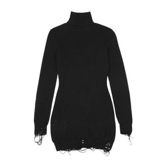 Maison Margiela Mini Distress Kleid - - Dresses - Damen - Schwarzk - M