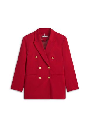 Tommy Hilfiger Damen Blazer aus Wollmischung