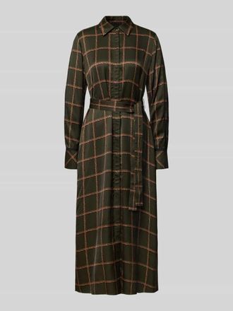 Marc Cain Hemdblusenkleid mit Bindeg&uuml;rtel