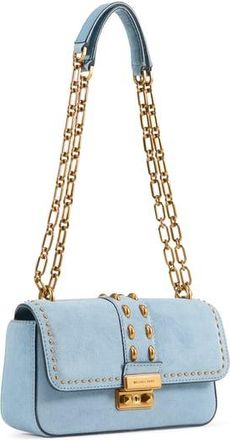 Michael Kors Sac &eacute;paule Tribeca en cuir su&eacute;d&eacute;