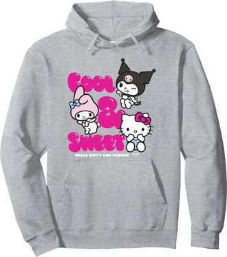 Hello Kitty Charmmy Melody Kuromi Cool Sweet Friends Classic Pullover Hoodie