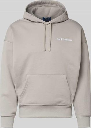 Polo Ralph Lauren Relaxed Fit Hoodie mit Label-Stitching und Känguru-Tasche