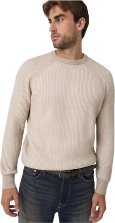 Guess Niro Vanis Stripes - Homme - Pulls - Beige - Taille: M
