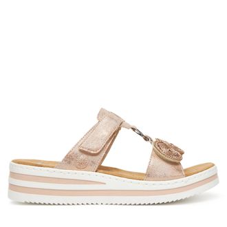 Rieker Pantoletten Rieker CEO-V0200-90 Rosa