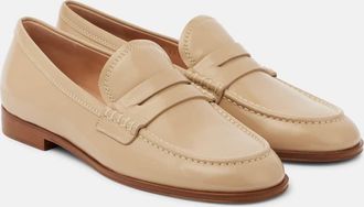 Gianvito Rossi Loafers Georgie Nuit aus Lackleder