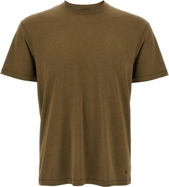 Tom Ford Homme, Tops, Vert, Taille: M T-Chemises