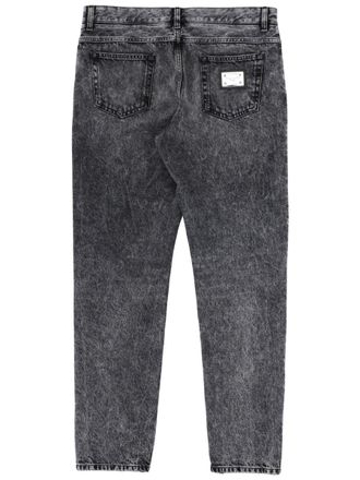 Dolce & Gabbana 100% Cotton Denim Jeans - Black