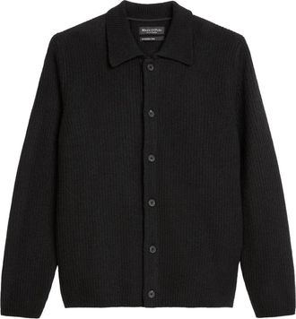 Marc O'Polo Strickjacke aus einem leicht elastischen Wollgemisch, Regular Fit in